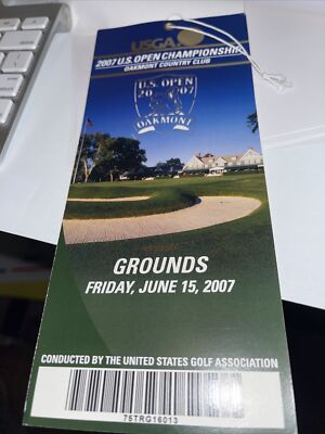 2007 Oakmont US Open Ticket | eBay