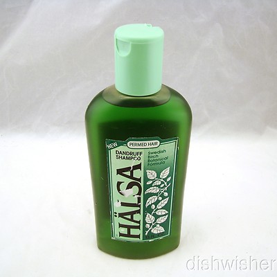 HALSA (S. C. Johnson) Dandruff Shampoo for Permed Hair 13 oz NEW NWOB ...