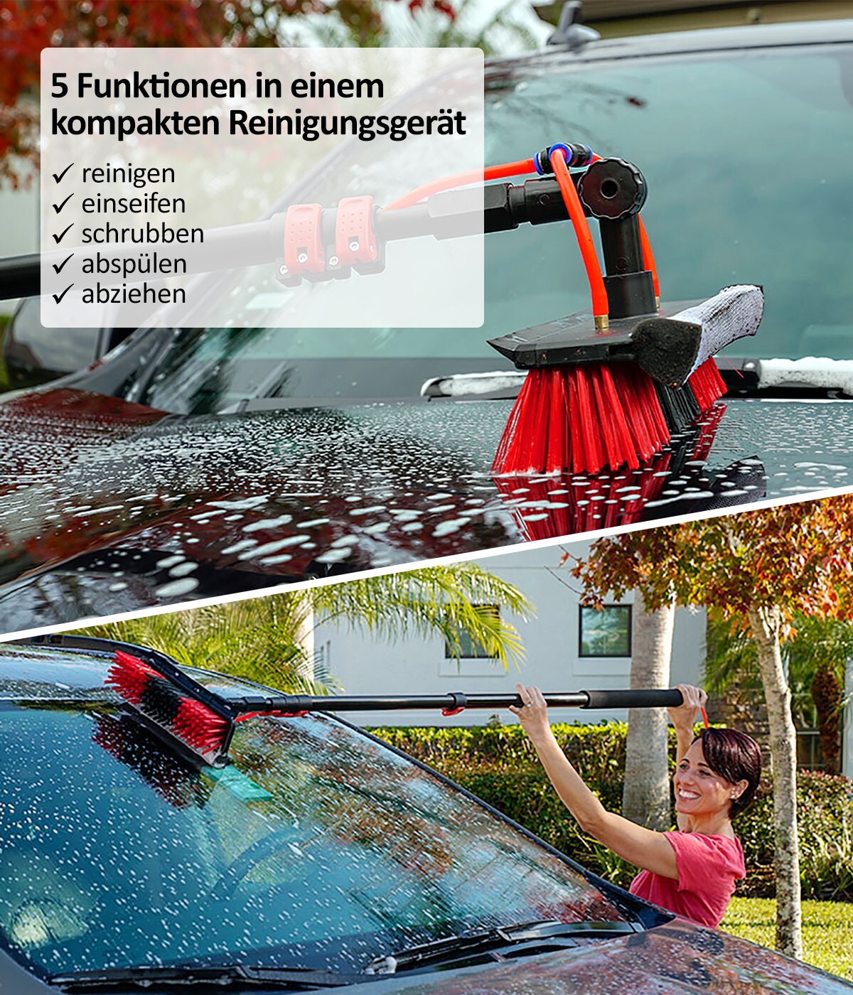 Genius Starlyf Telescopic Hydrocleaner Reinigungsbürste Set 7 m B-Ware ...