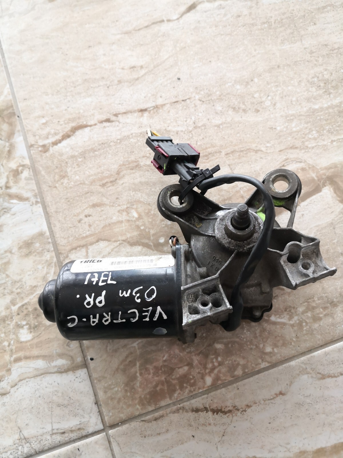 OPEL VECTRA C GTS Wiper Motor 23003922 1.9 Diesel 88kw 2004 27651000 ...