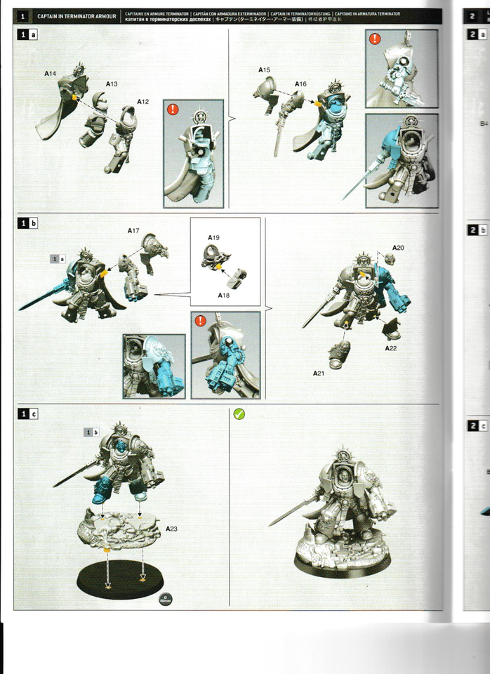 Warhammer 40K - Leviathan Captain In Terminator Armour, NEW | eBay