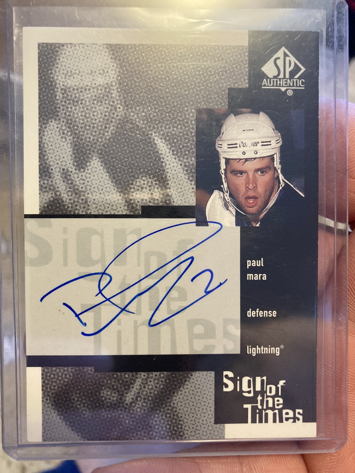 Paul Mara 4 Card NHL Ice Hockey Trading Card Lot Rookie Auto Sign Of ...