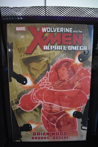 Wolverine and the X-Men Alpha & Omega Marvel Hardcover NEW SEALED RARE ...