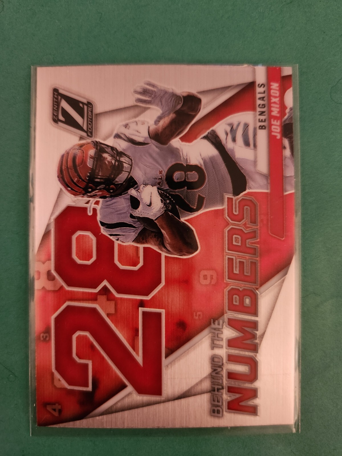 2022 Panini Zenith - Behind the Numbers Joe Mixon #BN-JMI Silver for ...
