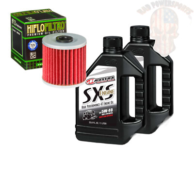 Oil Change Kit For 1992 Kawasaki KLF300C Bayou 4X4 SRA Maxima Synthetic ...