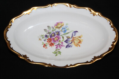 Vintage Reichenbach German Democratic Republic Fine China Relish Bowl ...