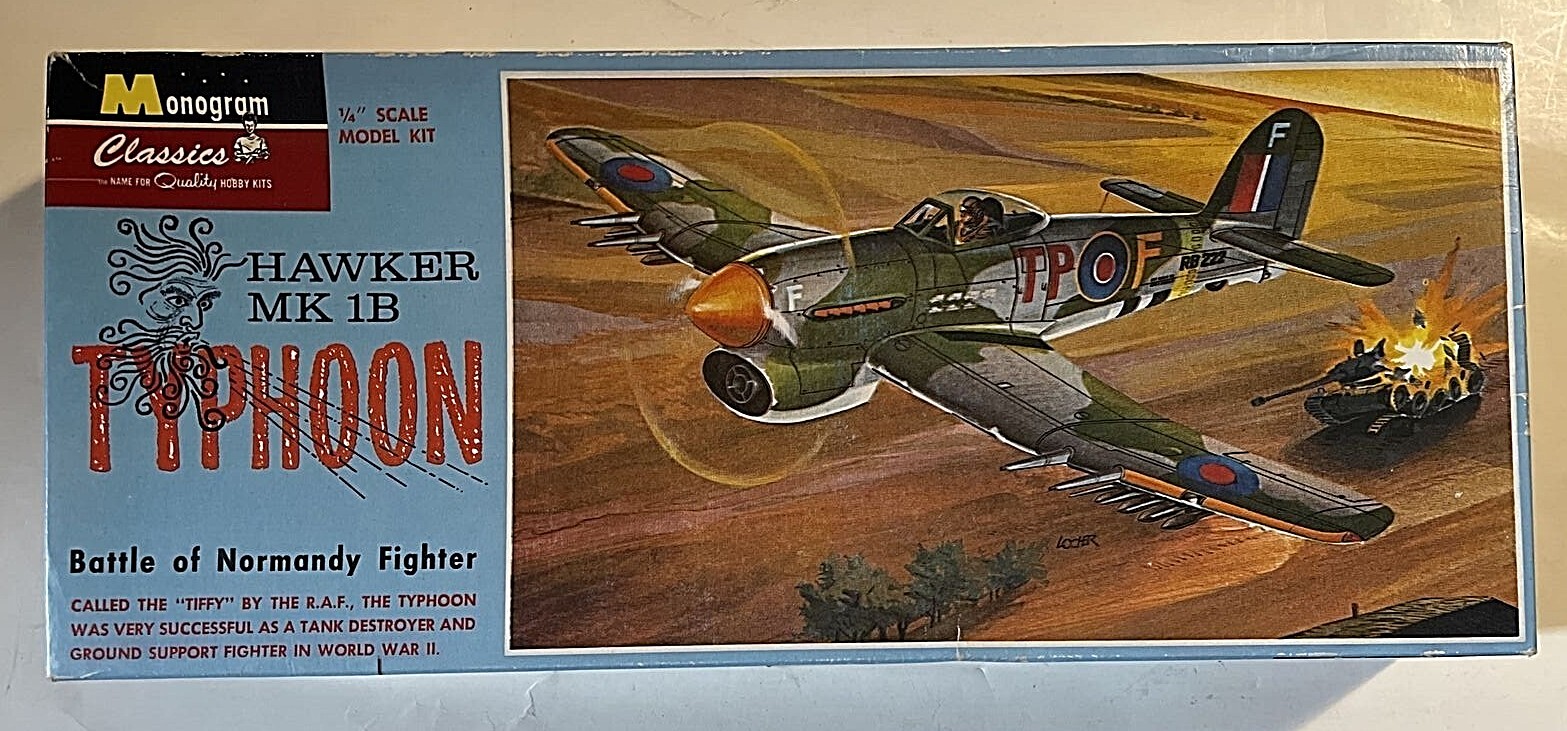 Monogram Revell 1/48 Scale Hawker Typhoon MK 1b RAF Patch 6841 for sale ...