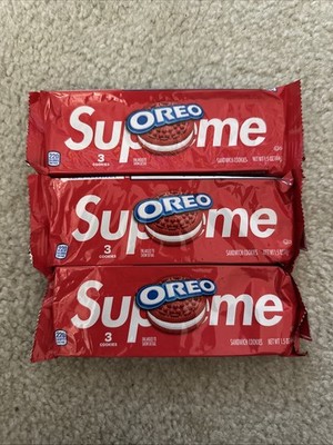 (3) Oreo Supreme Red Cookies - 3 Pack - Sealed / Never Opened, RARE ...