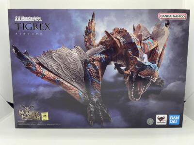 S.H.MonsterArts Monster Hunter Rise Tigrex Figure BANDAI | eBay