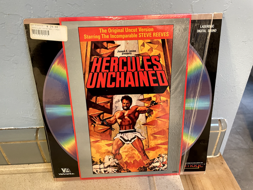 HERCULES UNCHAINED Laserdisc - ORIGINAL UNCUT VERSION | eBay