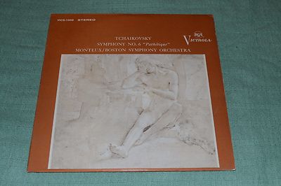 Tchaikovsky Symphony No. 6~Pathetique~Monteux/Boston Symphony Orchestra ...