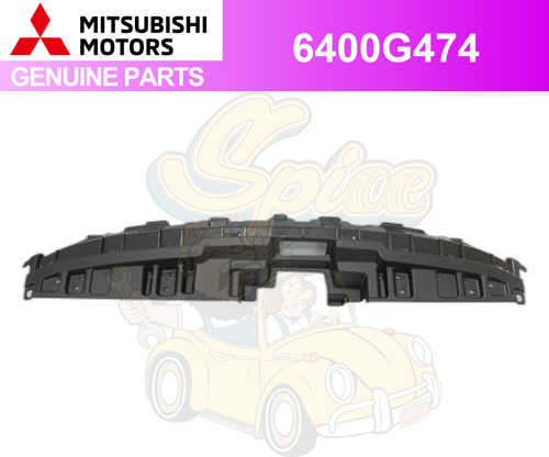 Mitsubishi Mirage 17-20 HB OEM Genuine Front Bumper Grille Cover Shield ...