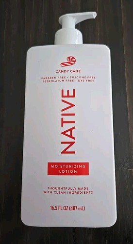 Native Limited Edition Holiday Candy Cane Moisturizing Lotion 16.5 oz ...
