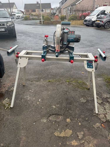 Bosch GCM 8 SJ Mitre Saw + Stand. Used and fully working | eBay