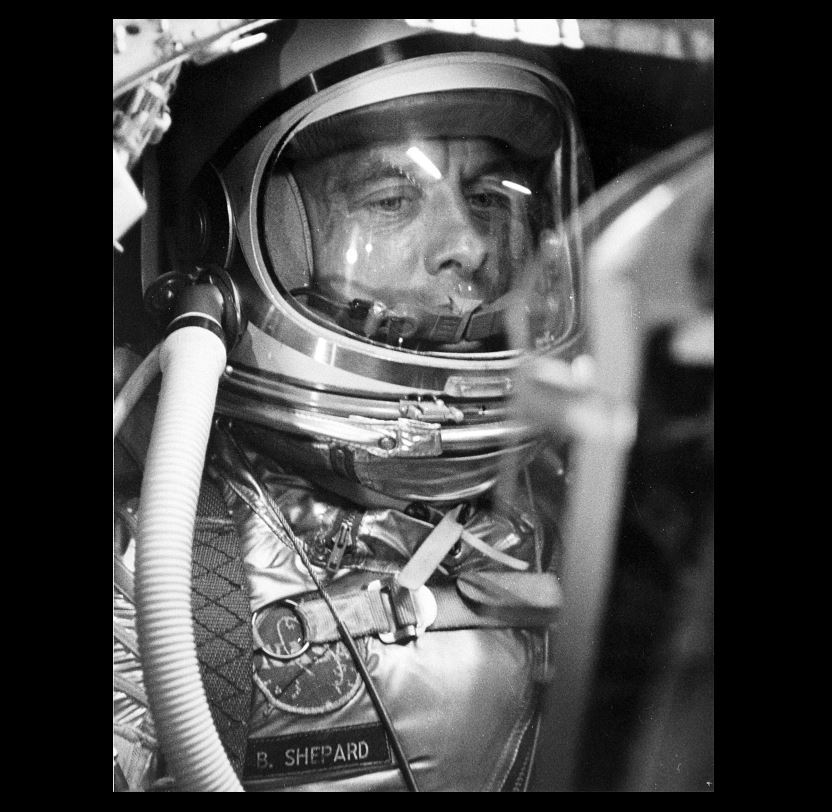 1961 Alan Shepard MERCURY CAPSULE PHOTO,1st Astronaut in Space! FREEDOM ...
