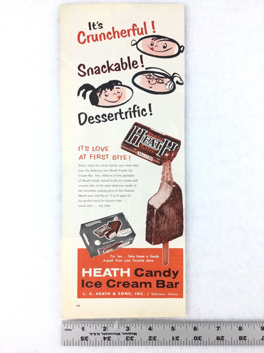 Heath Candy Bars 1920s