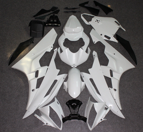Unpainted Fairings Kit For YAMAHA YZF R6 2006 2007 R6 ABS Injection ...