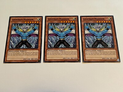 3X Lightray Madoor REDU-EN082 3 x3 Yugioh Yu Gi Oh! Playset Mixed | eBay