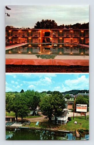 Postcard Missouri Branson MO Roark Motor Lodge Motel 1960s Unposted ...