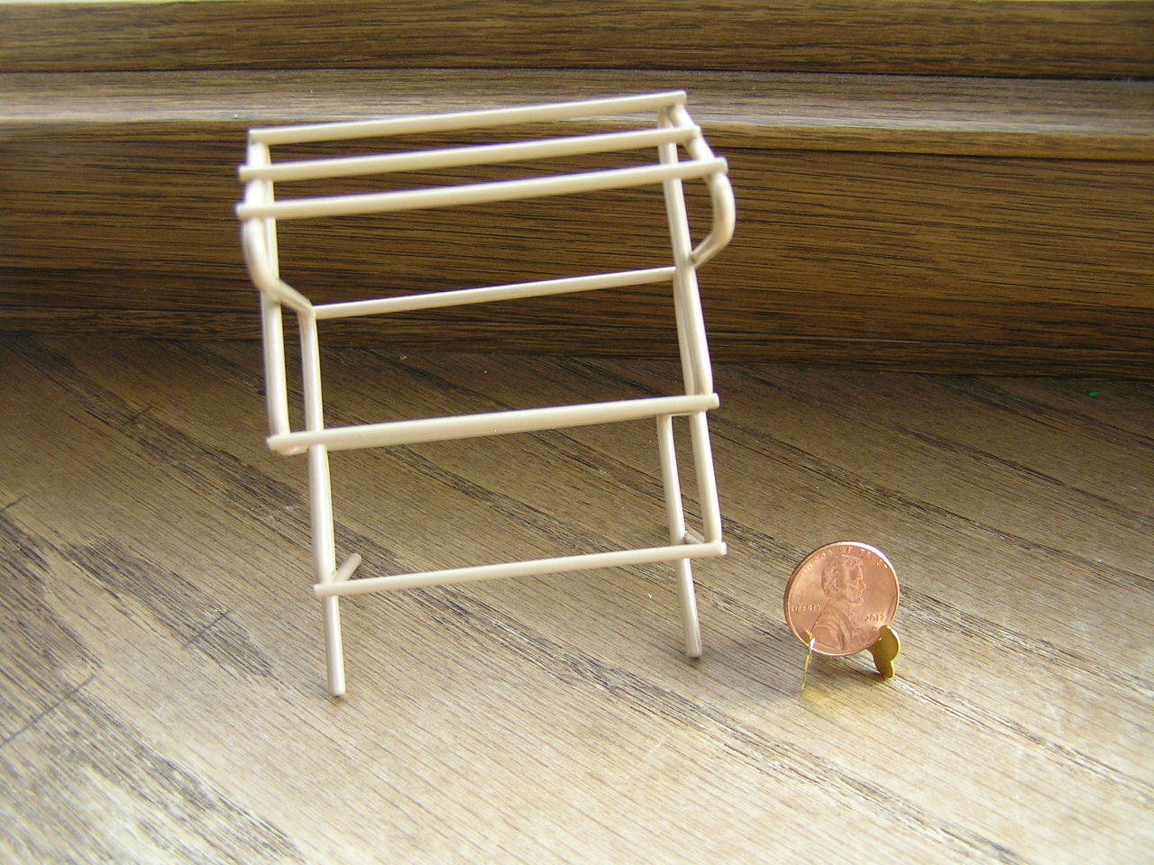 Miniature Dollhouse Clothes Drying Rack 3 1/4" High | eBay
