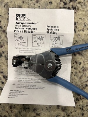 IDEAL 45-092 Stripmaster Wire Stripper for No.10 to No.22 AWG | eBay