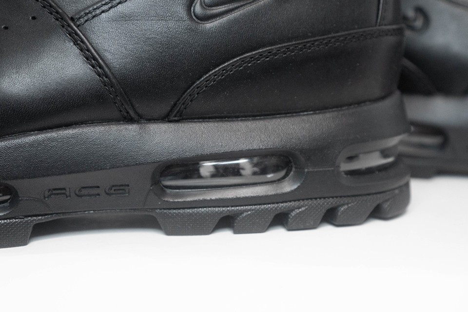 NIKE AIR MAX GOADOME WINTER BOOTS TRIPLE BLACK (865031 009) New | eBay