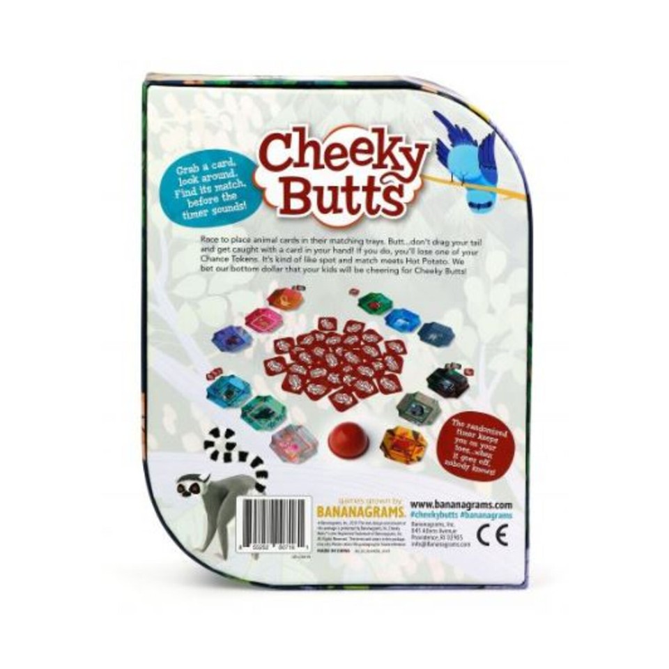 Bananagrams Boardgame Cheeky Butts Box VG+/NM | eBay