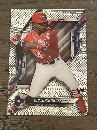 2018 Topps High Tek Dot Grid Victor Robles Rookie #HT-VR Washington ...