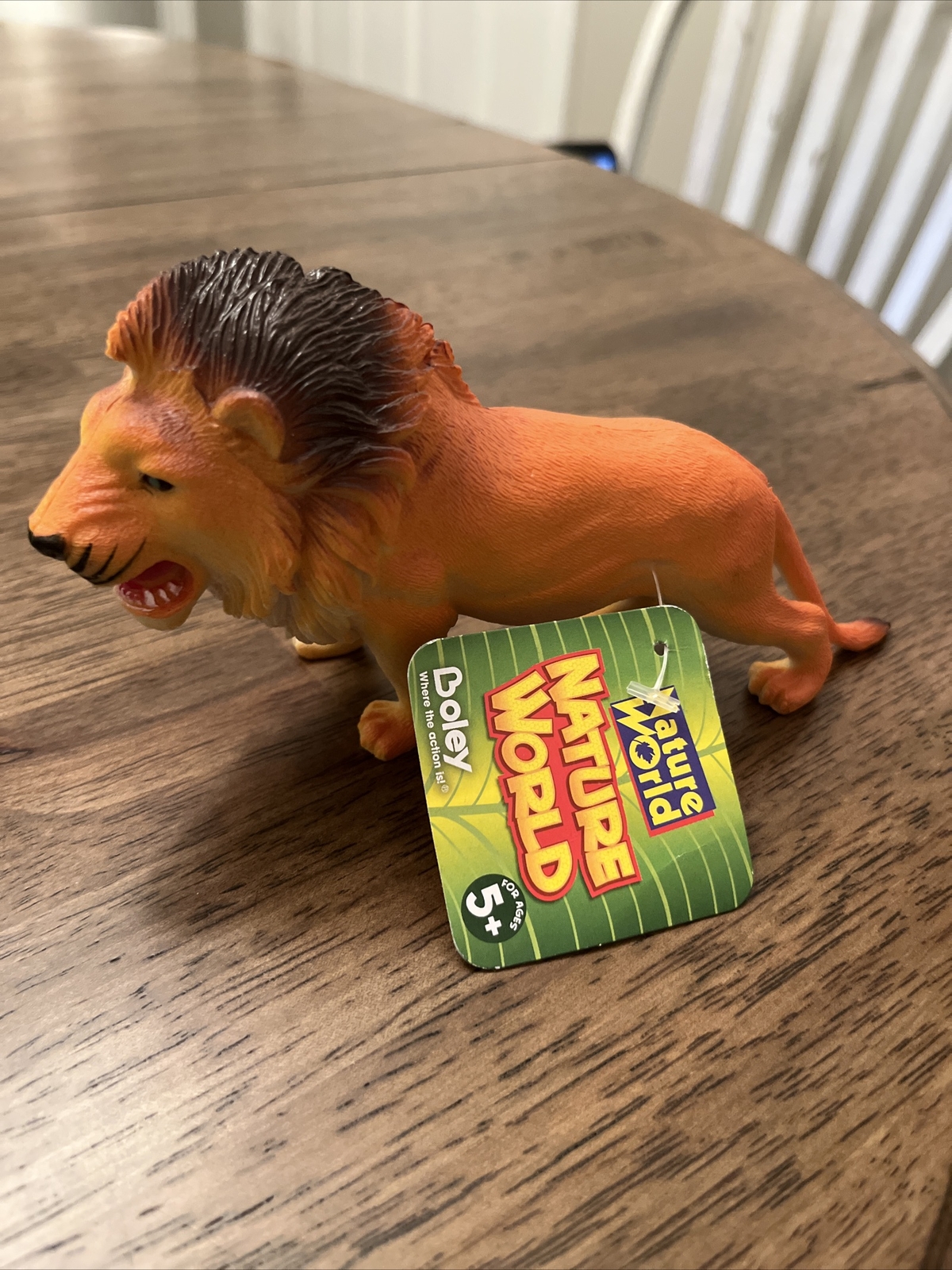 Boley Nature World 7” Plastic Lion #74800 Wild Jungle Animal Toy NWT ...