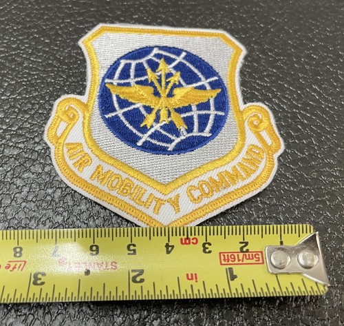 USAF U.S Air Force Air Mobility Command Insignia Badge Crest Full Colored Patch | eBay