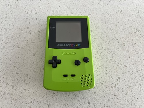 Kiwi Green Nintendo Game Boy Color CGB-001 - Tested and Working | eBay