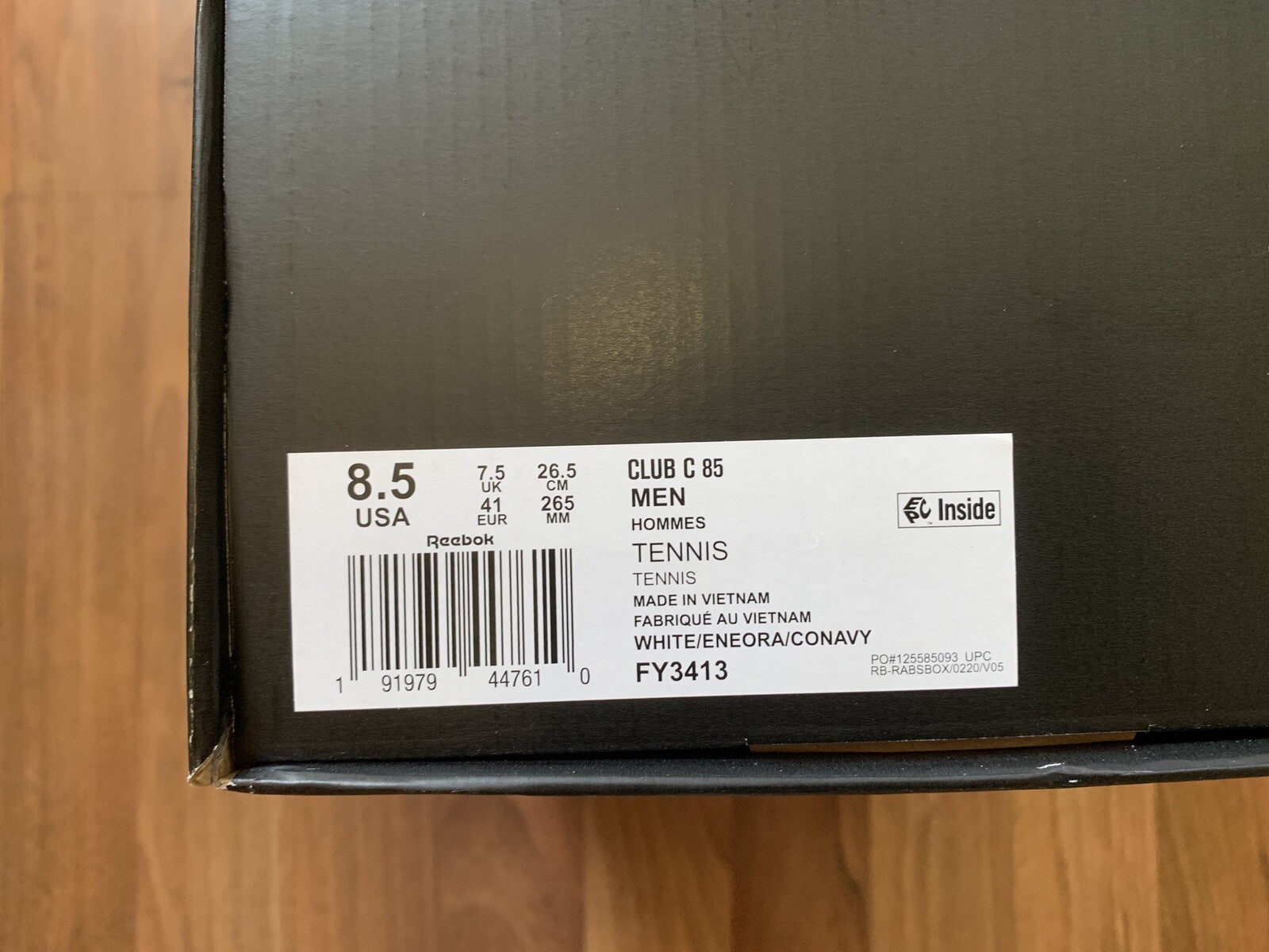 Eric Emanuel Reebok Club C 85 size 8.5 ORANGE - Online Exclusive | eBay