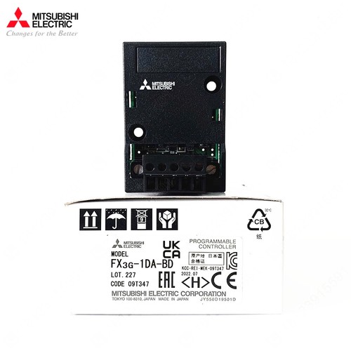 1pcs Mitsubishi PLC Analog Output Module FX3G-1DA-BD Suitable 3S/3SA/3G ...