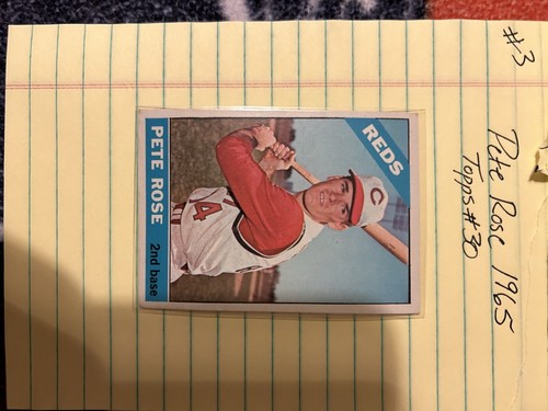 1965 Pete Rose Topps #30 | eBay