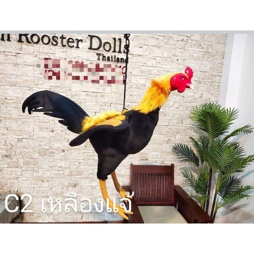 Rooster Realistic Silicone Doll Exercise Fighter Training Chicken ...