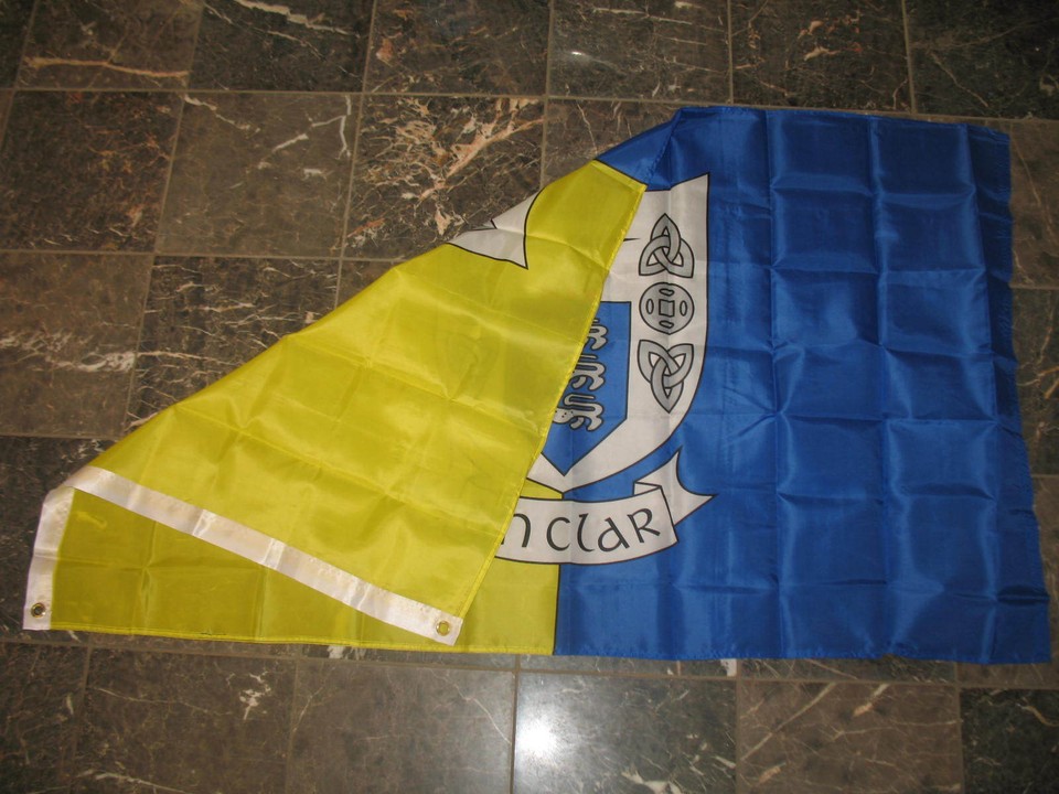 3x5 Clare County Ireland Irish Flag 3'x5' Banner Brass Grommets 100D | eBay
