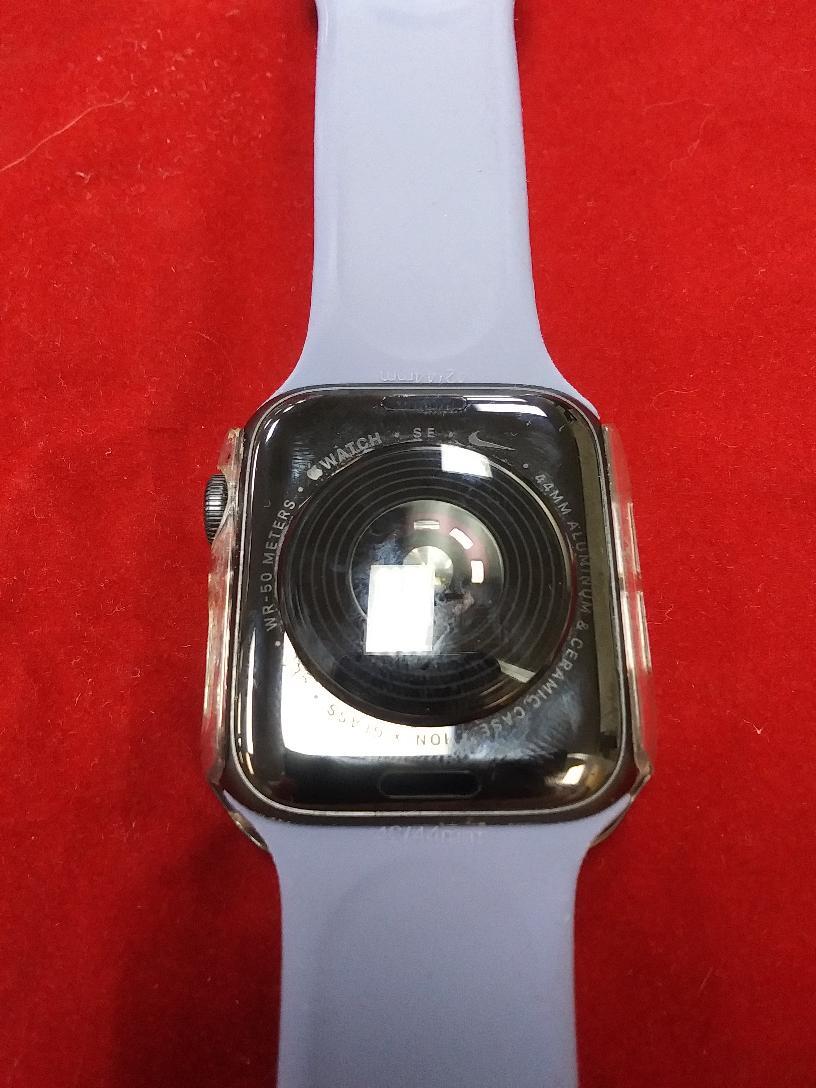A2351+Apple+Watch+SE+w%2F+Blue+Silicone+Strap+%28MI1063949%29 for sale ...