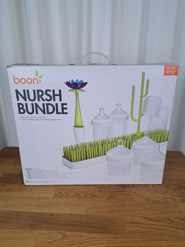 Boon Nursh Bottles And Accessories Bundle Starter Kit Baby 4 & 8 Oz ...