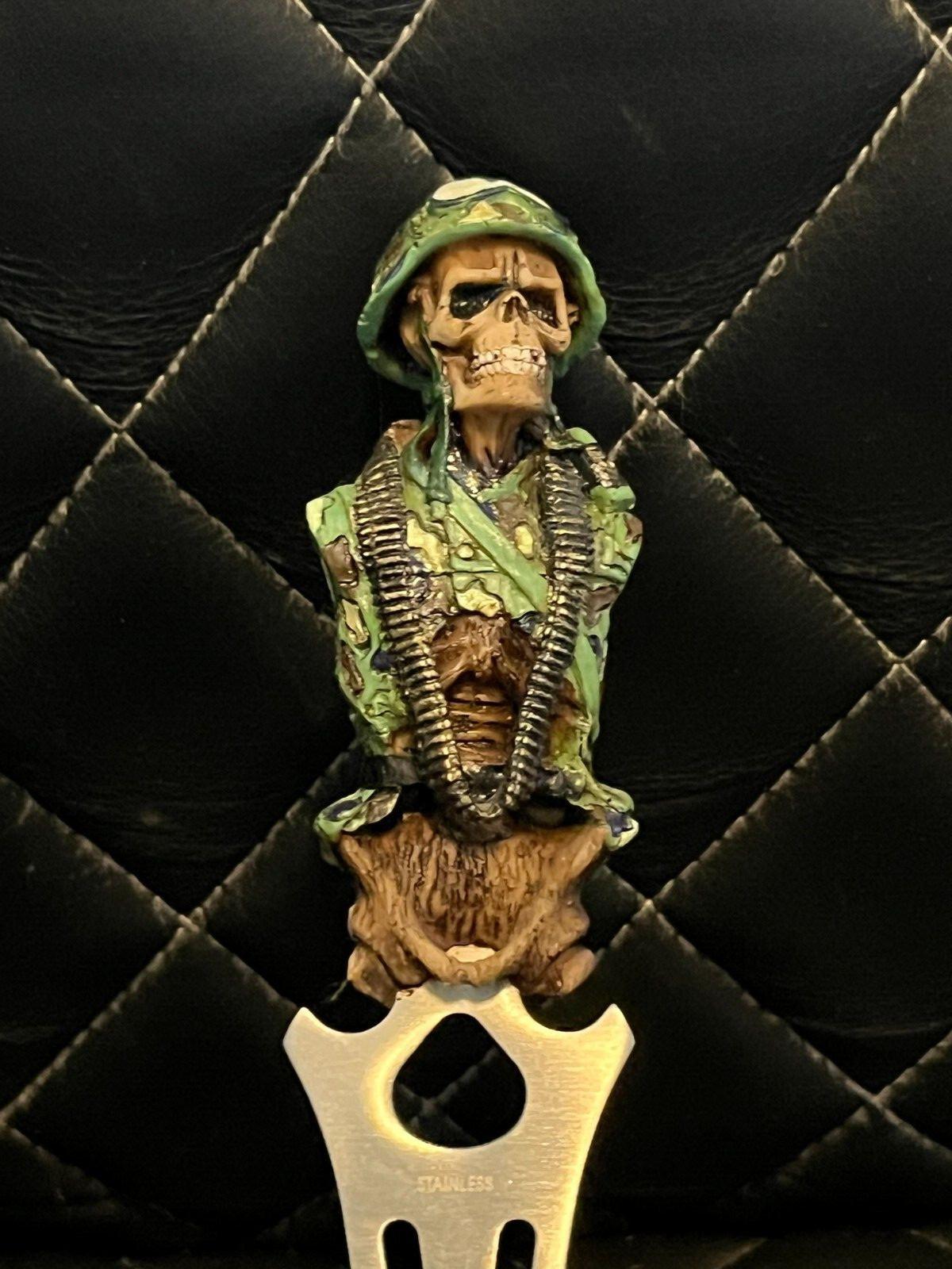 Dagger with Skeletal Soldier Machine Gun Bullet Belt … - Gem