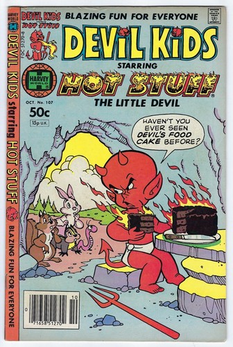 Harvey Comics DEVIL KIDS #107 Hot Stuff Stumbo the Giant | eBay