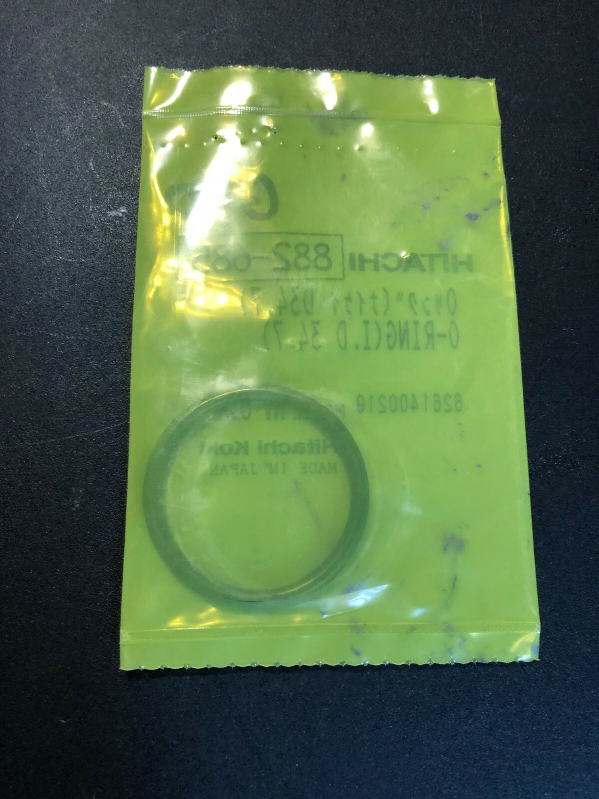 Hitachi O-Rings including 878714, 880311, 875638, 884958, 790325 ...