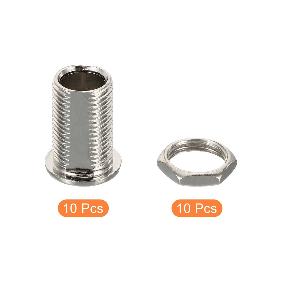 20PCS M12x20mm Round Head Hollow Screw Bolts Through Hole Bolt Lamp ...