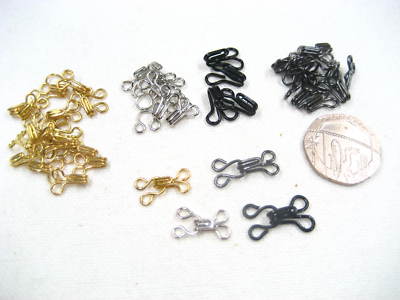 20sets Hook and Eye Fasteners skirt dress Bra Sew On dress fasteners ...