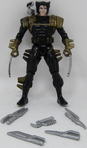 Marvel X-Men Series 4 Wolverine(Black) 5th Edition Toy Biz 1993 Action ...