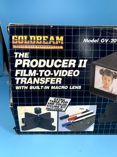 Film To Video Transfer Movie Editor Goldbeam The Producer II Model GV ...
