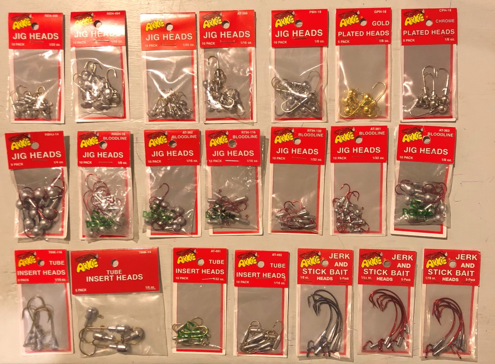 Arkie Jig Heads | eBay