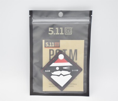 5.11 TACTICAL POTM DECEMBER 2022 "SANTA" 108 LOGO PATCH PATCH OF THE ...