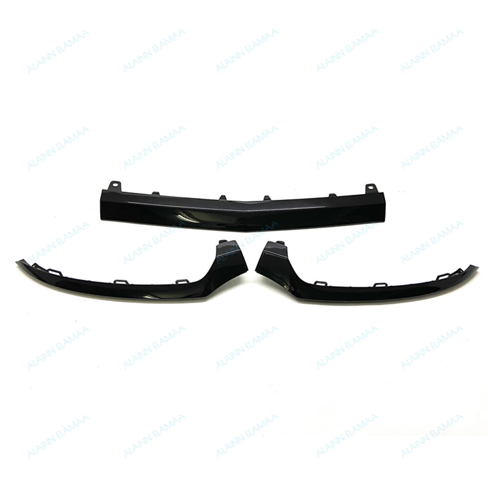 Front Bumper Lip Cover Trim For 2015-18 Mercedes-Benz C Class W205 ...