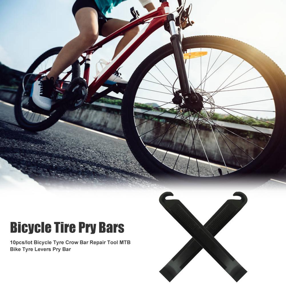 10pcs/lot Nylon Bicycle Tyre Crow Bar Repair Tool MTB Bike Tyre Levers ...