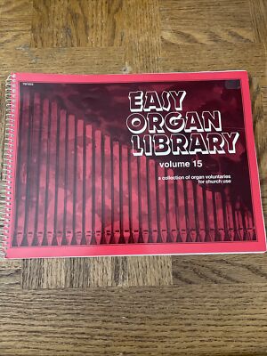 Easy Organ Library Vol 15 Song Book | eBay